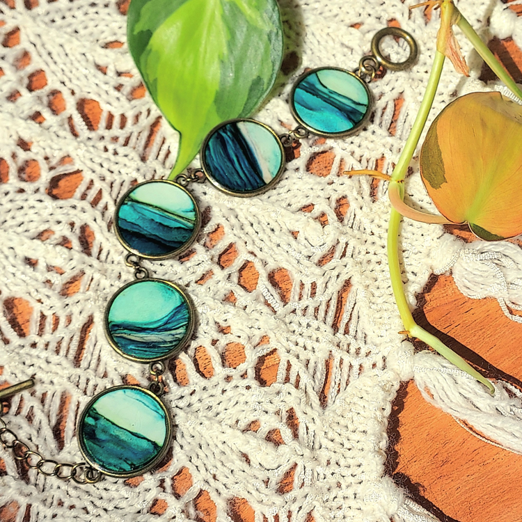 Ink+Ether Studio │ Unique Hand-painted Jewelry │ One-of-a-kind Gifts – inkandetherstudio.com